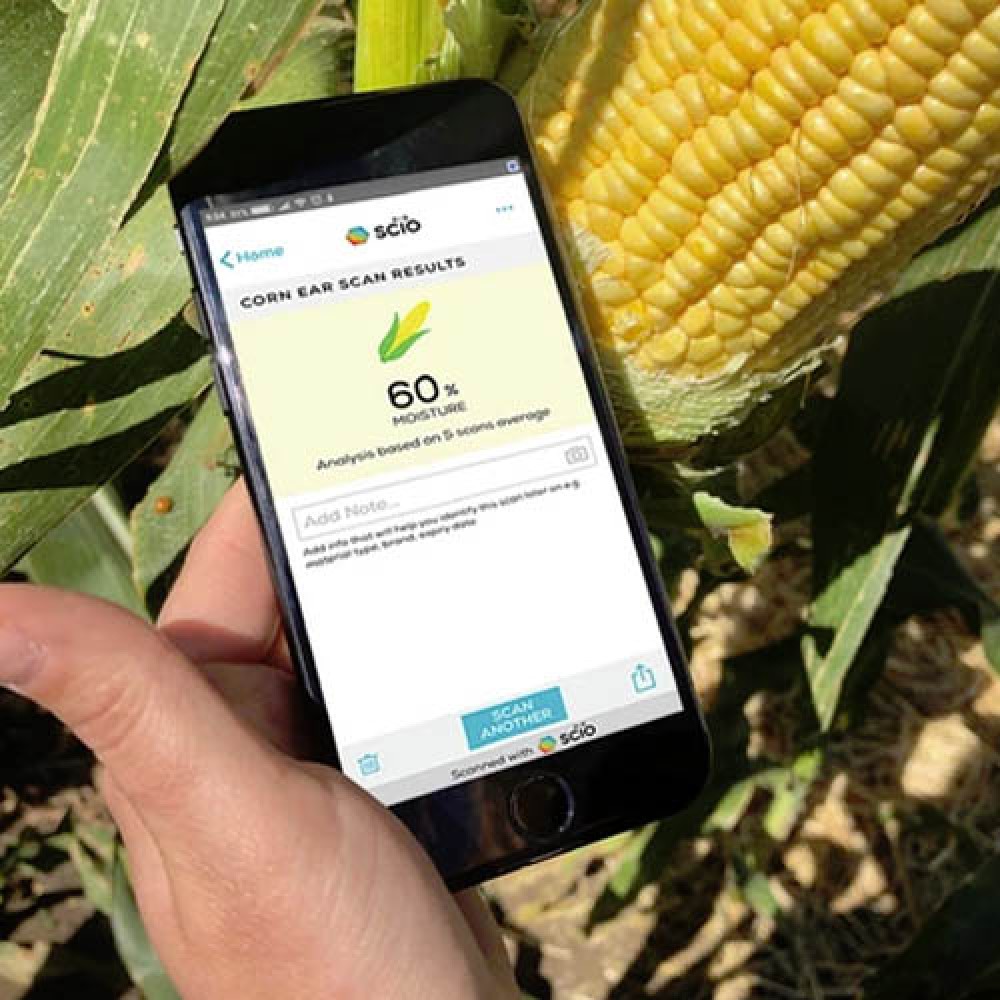 Портативный анализатор влажности кукурузы. SCiO Corn купить в Москве по ...