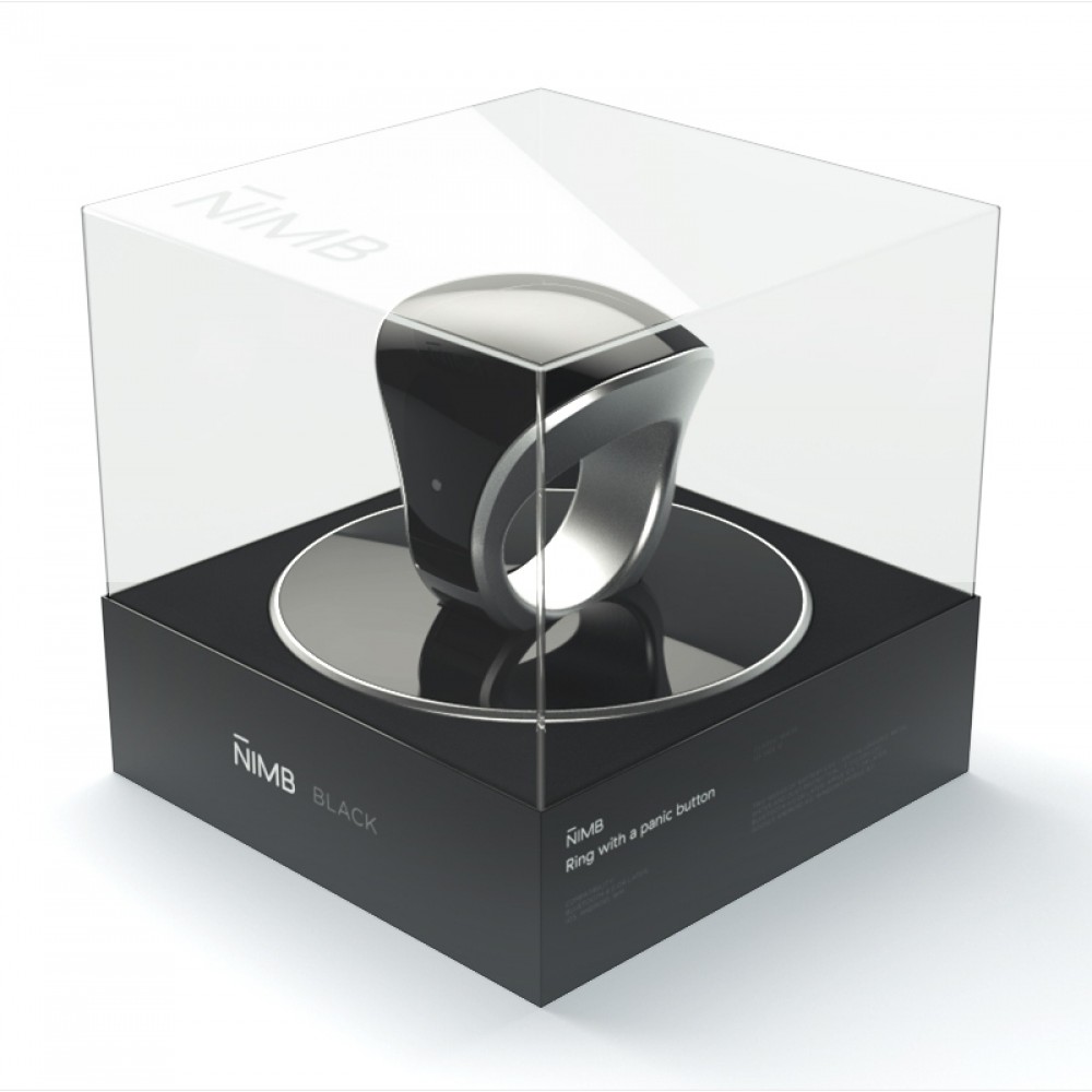 Nimb Ring. Умное кольцо с тревожной кнопкой купить в Москве по приятной ...