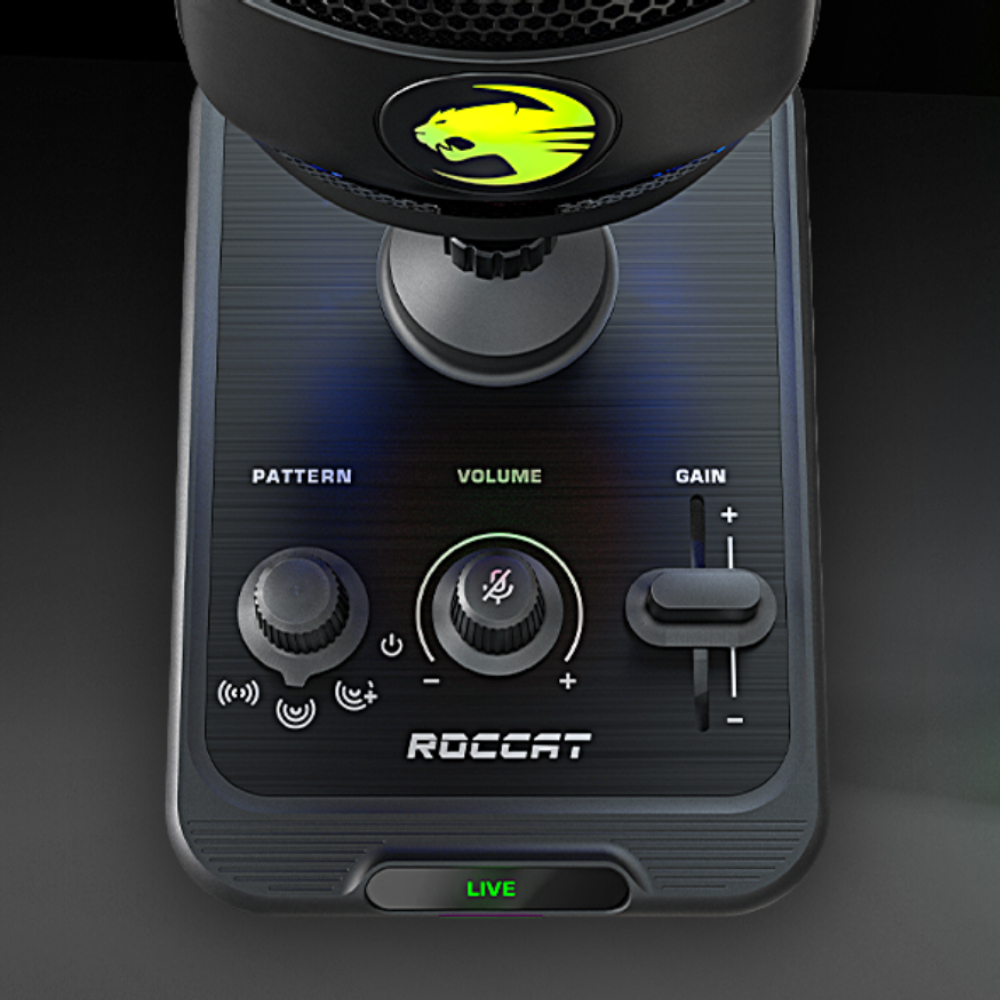 USB-микрофон со студийным качеством звука. ROCCAT Torch купить в Москве ...